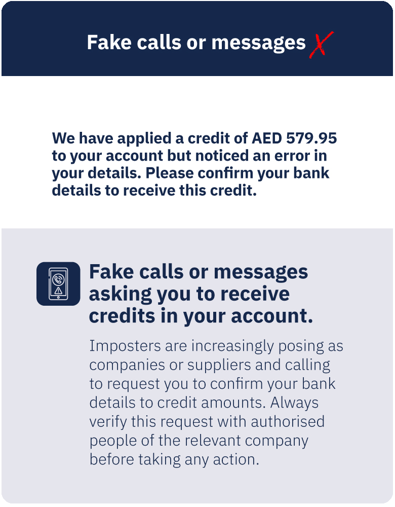 Fight Fraud - Stay Vigilant Against Scammers | Emirates NBD